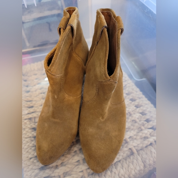 Ash | Shoes | Ash Tan Low Booties | Poshmark